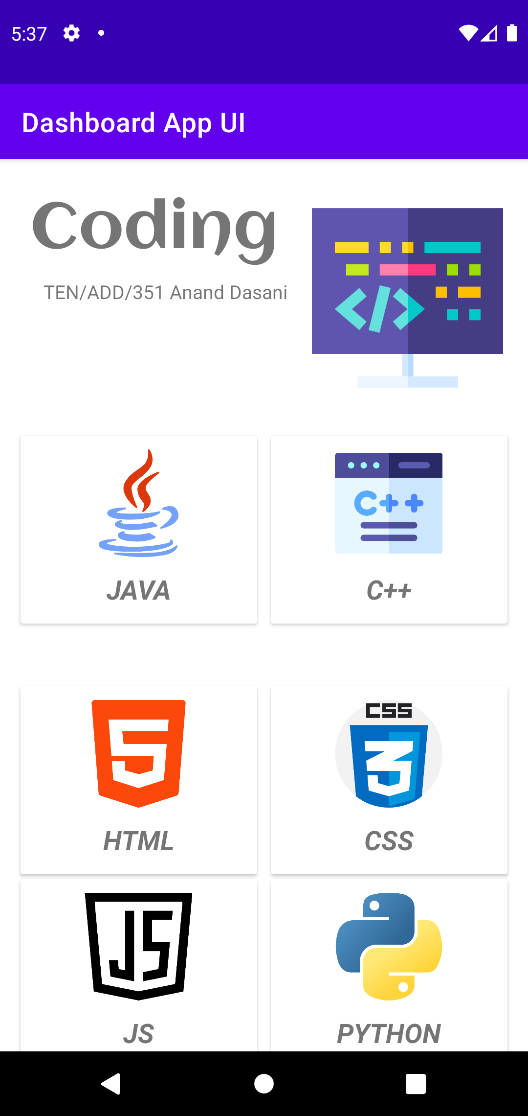 GitHub - ananddasani/Android_Dashboard_UI: A Dashboard UI App GitHub - ananddasani/Android_Dashboard_UI: A Dashboard UI App