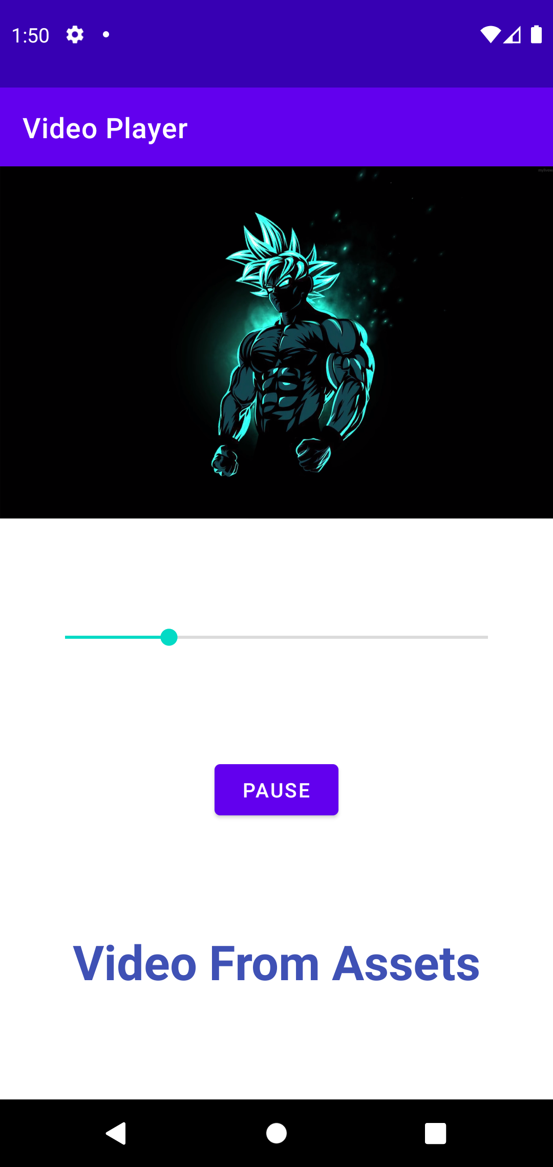 GitHub - ananddasani/Android_VideoPlayer_Assets: Playing Video From Assets and seeking with seek bar