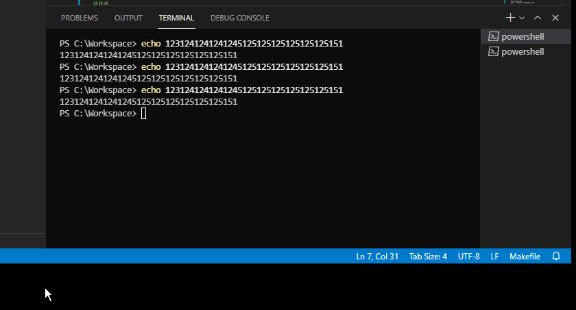 terminal cursor foreground is over dropBackground · Issue #132090 · microsoft/vscode · GitHub