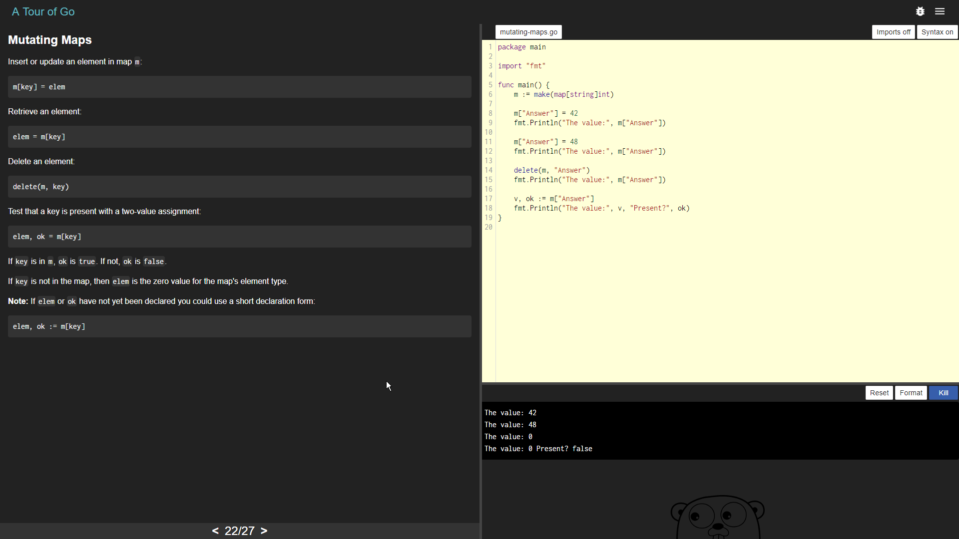 tour: Black Theme · Issue #409 · golang/tour · GitHub