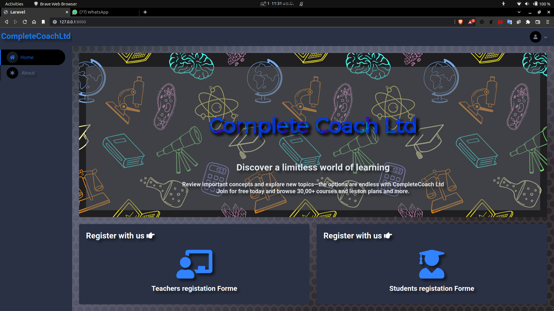 GitHub - BhathikaGimhan/Registation-Form-Template: I use Laravel and JQuery for making this ...