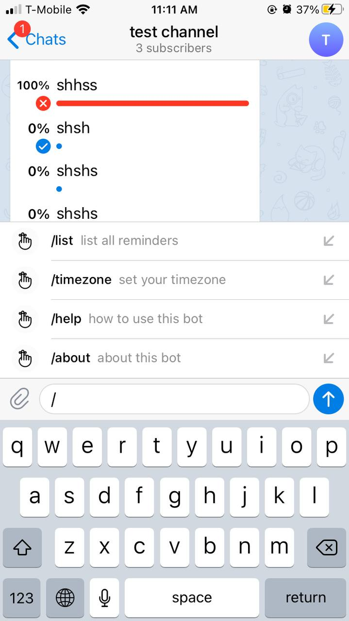 `bot.command` doesn't capture commands in channels · Issue #1323 · telegraf/telegraf · GitHub