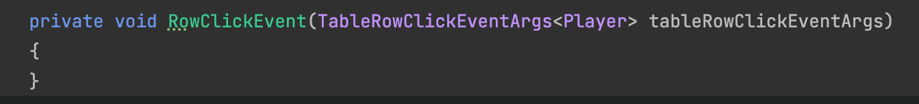 MacOS - JetBrains Rider - MudTable OnRowClick giving false error · Issue #4407 · MudBlazor ...