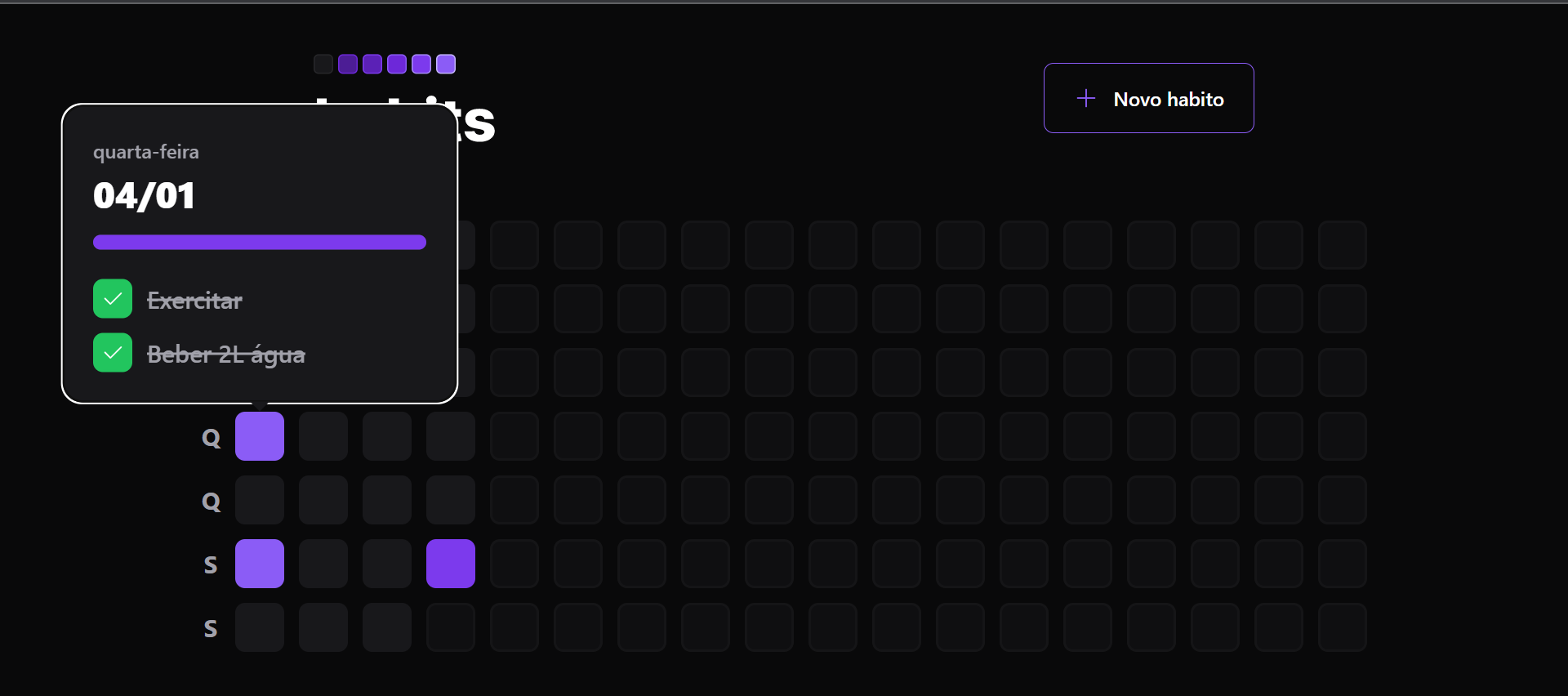 GitHub - JonatasMSS/habits-site-react: Site de registro de hábitos criado em react na trilha ...