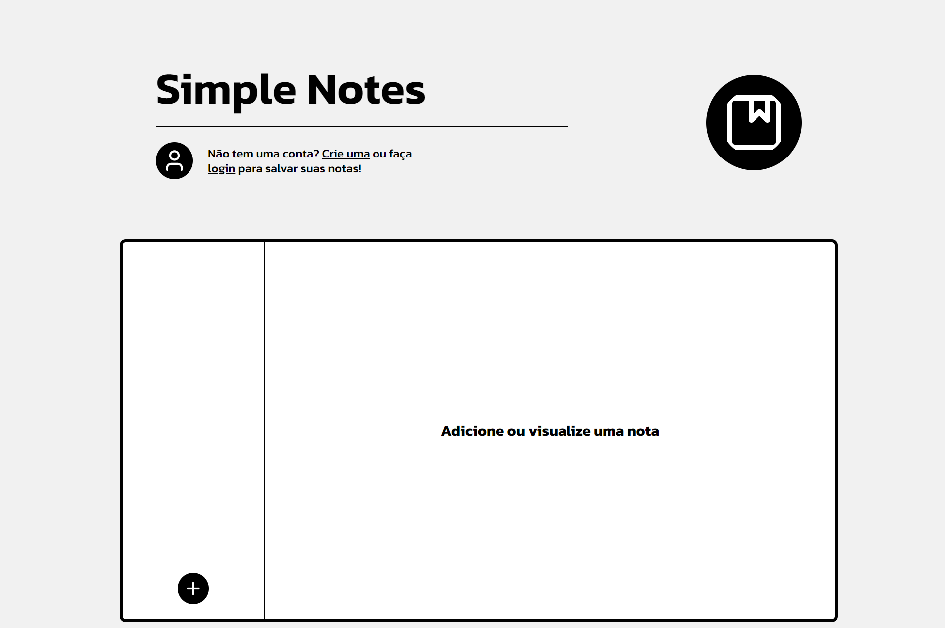 GitHub - JonatasMSS/Simple-notes: App de notas simples
