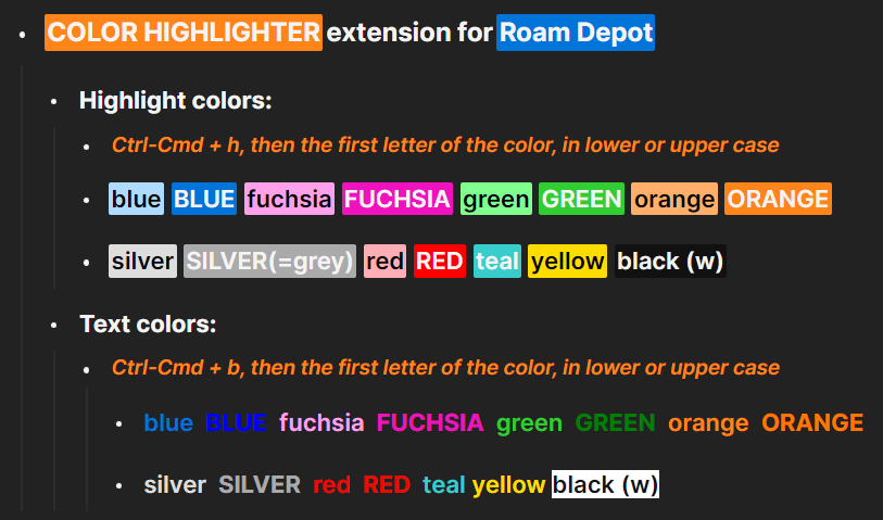 GitHub - fbgallet/roam-extension-color-highlighter: Highlight with ...