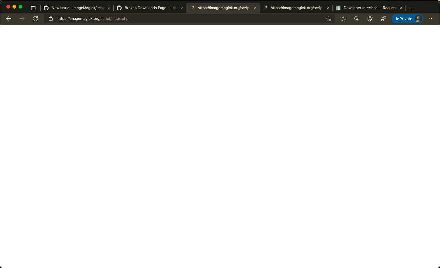 Site returns 500 status code · Issue #3764 · ImageMagick/ImageMagick · GitHub