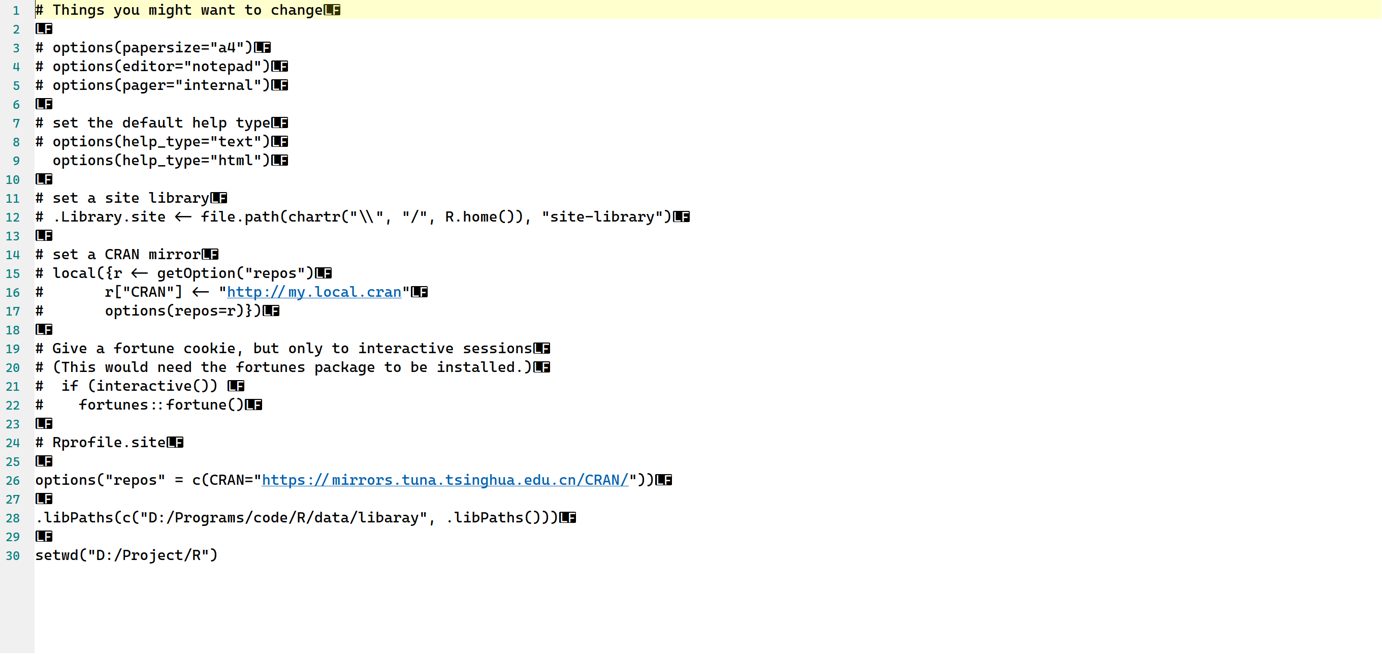 the radian in vscode could not recognize the directory that I set in ‘Rprofile.site’ · Issue ...