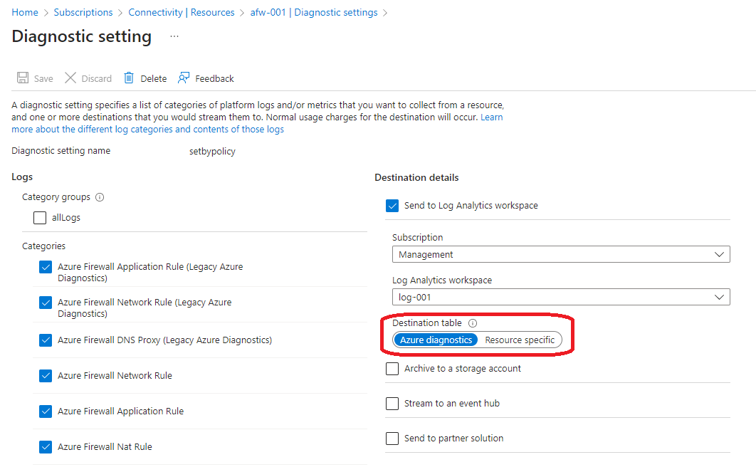 Feature Request - Change log table for diagnostic settings · Issue #1283 · Azure/Enterprise ...