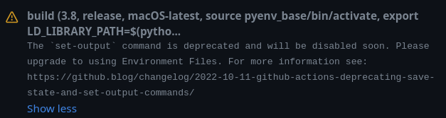 Fix deprecation warnings related to venv_activate in GH actions · Issue #53 · weecology ...