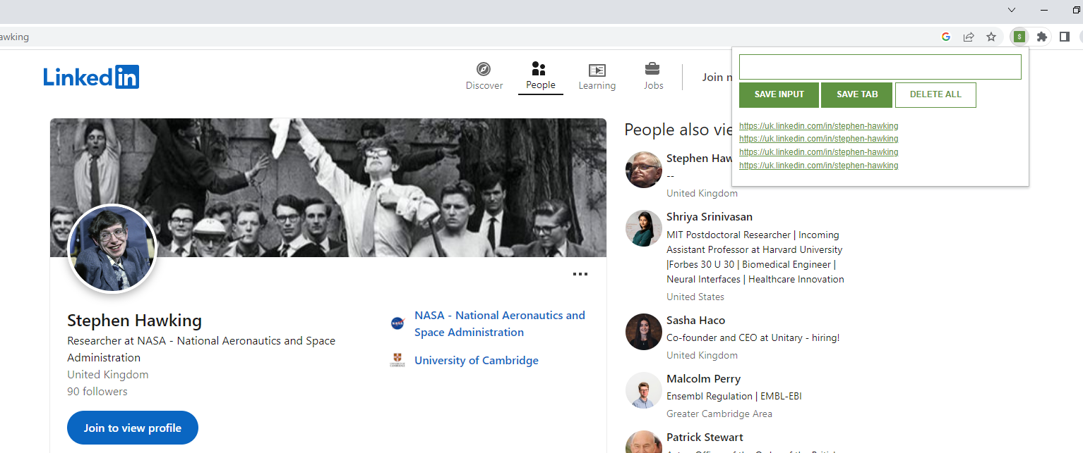 GitHub - TajwarShah/Chrome-Extension---LeadsTracker: Through using only ...