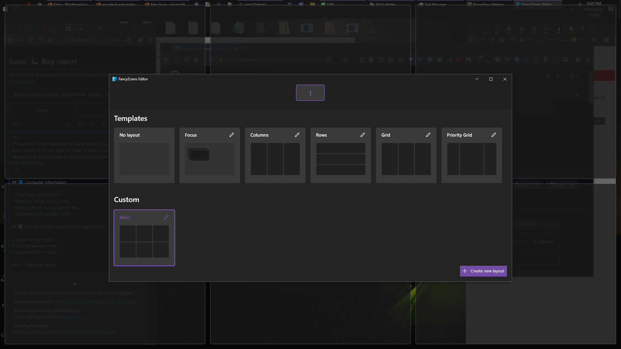 [FZ Editor] "Match not found" error · Issue #9479 · microsoft/PowerToys ...