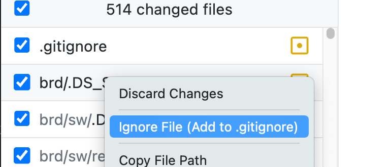 github desktop does not ignore .DS_Store · Issue #16461 · desktop/desktop · GitHub