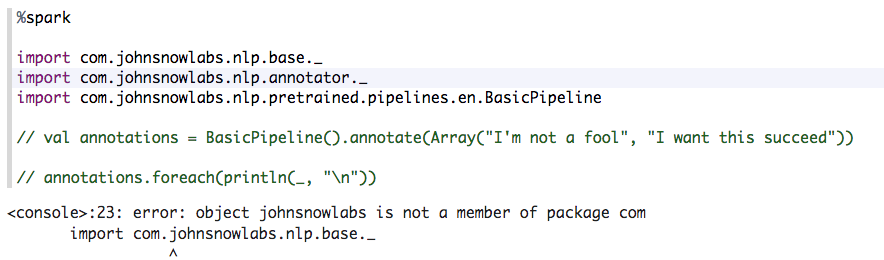 Issues of integration with Zeppelin on local environment · Issue #293 ...