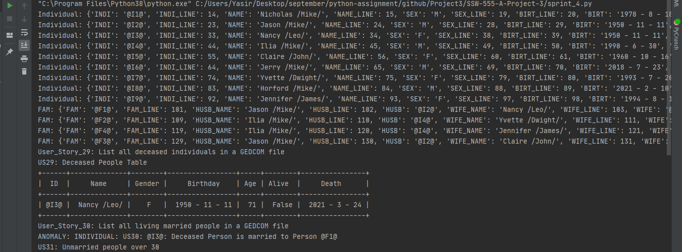 GitHub - konglingwengit/SSW-555-A-Project-3: Prepare for the sprints and keep programming