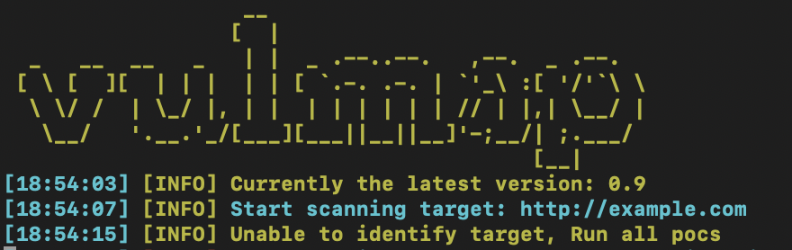 [INFO]Unable to identify target,Run all pocs · Issue #60 · zhzyker/vulmap · GitHub