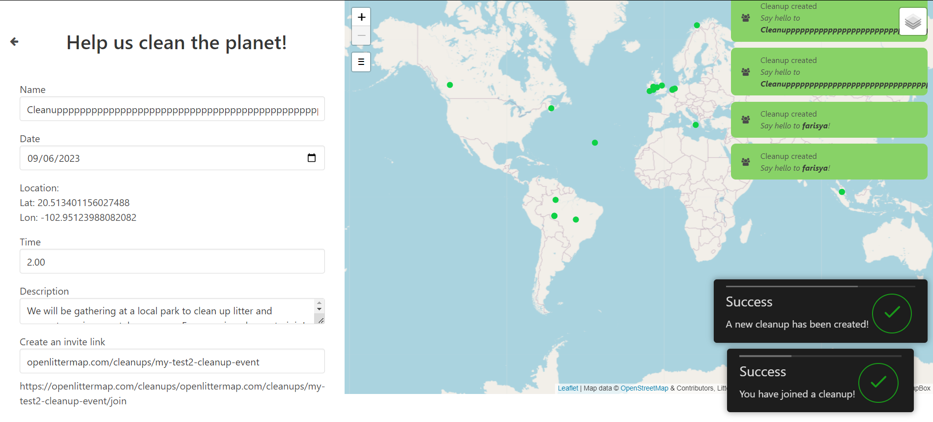Issues in OpenLitterMap web application · OpenLitterMap openlittermap-web · Discussion #629 · GitHub