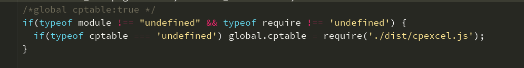 'dist/cpexcel' is missing · Issue #1079 · SheetJS/sheetjs · GitHub
