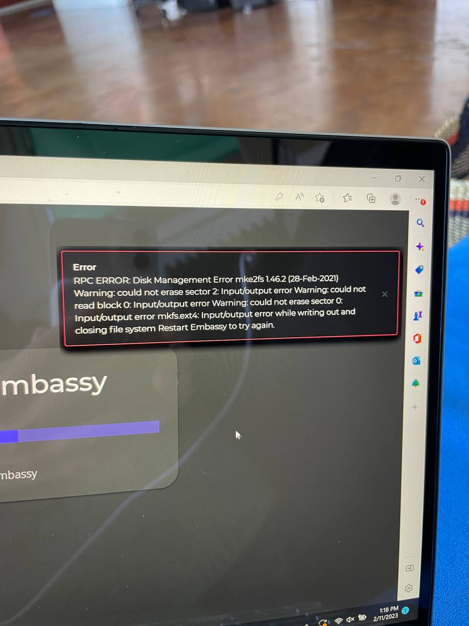 [feat]: Delete all partitions, create new partiton during setup · Issue #2168 · Start9Labs/start ...