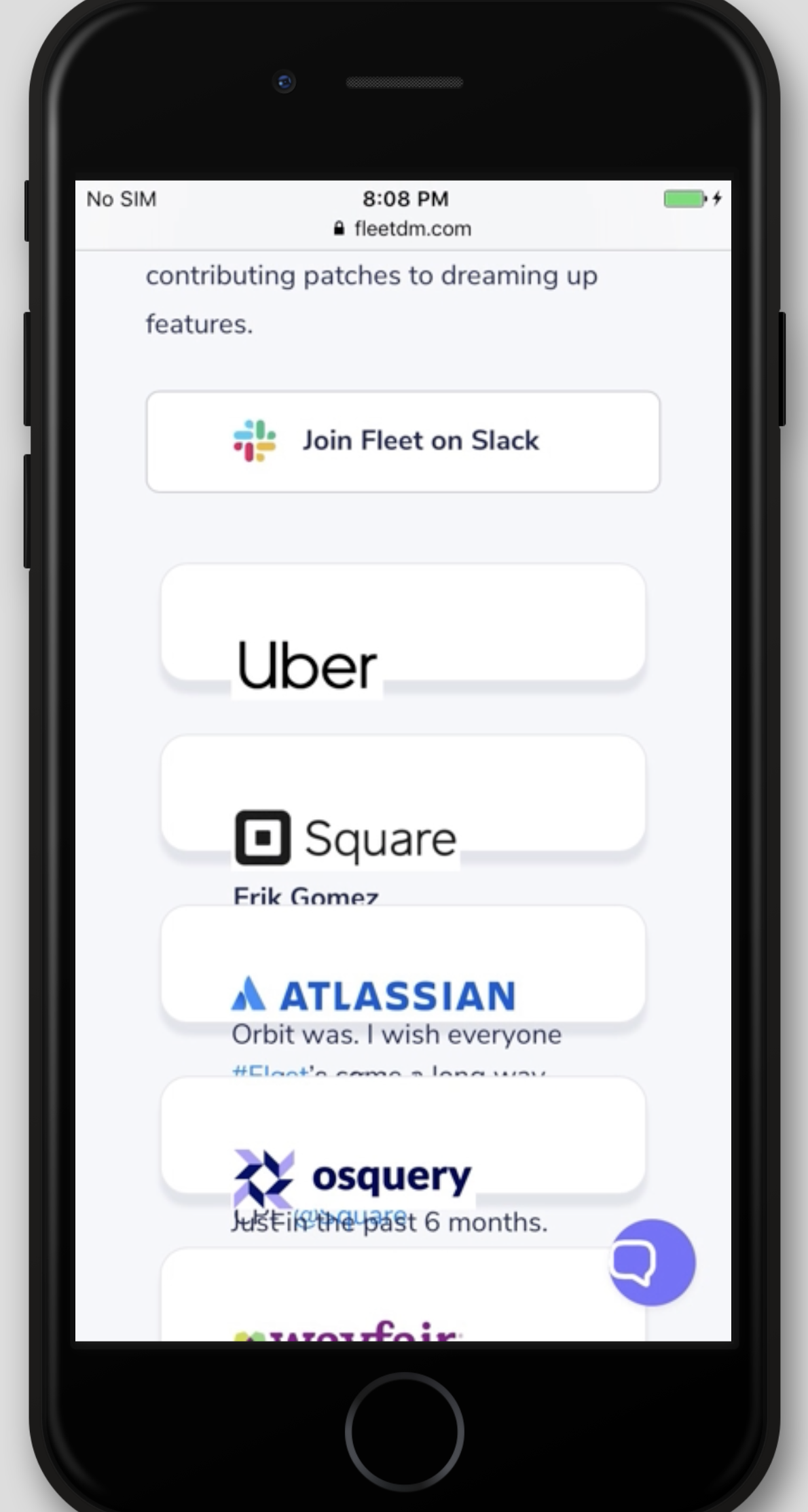 Website: browser compatibility issues: iOS 10 & Android 6 · Issue #10497 · fleetdm/fleet · GitHub