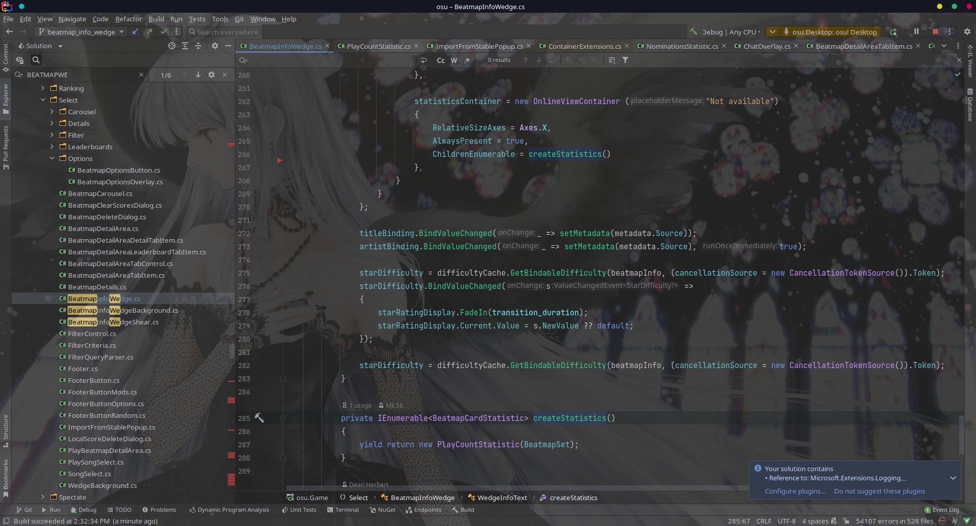 Update song select to latest design · ppy osu · Discussion #16638 · GitHub
