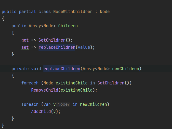 Add a "Children" and "child" properties to nodes. · Issue #7705 · godotengine/godot-proposals ...