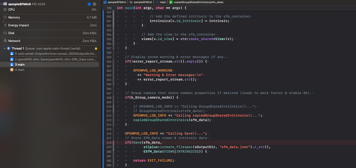 Using OpenMVG static libs in an iOS application · Issue #1355 · openMVG/openMVG · GitHub