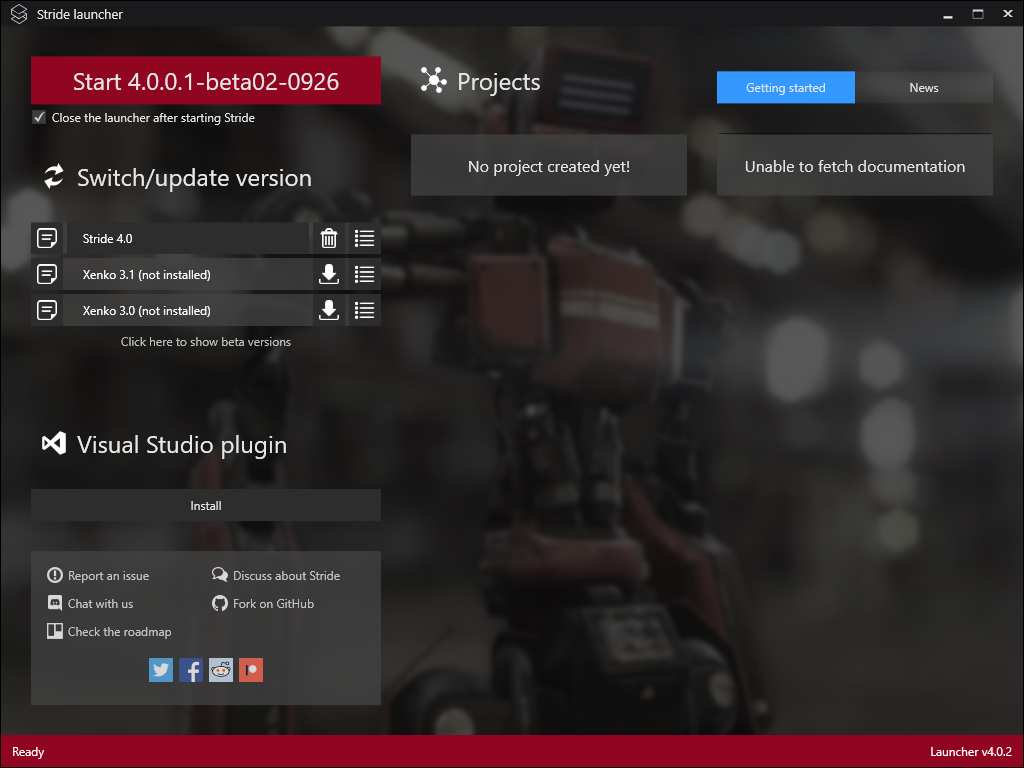 Unable to install Visual Studio plugin/Unable to fetch documentation · Issue #672 · stride3d ...