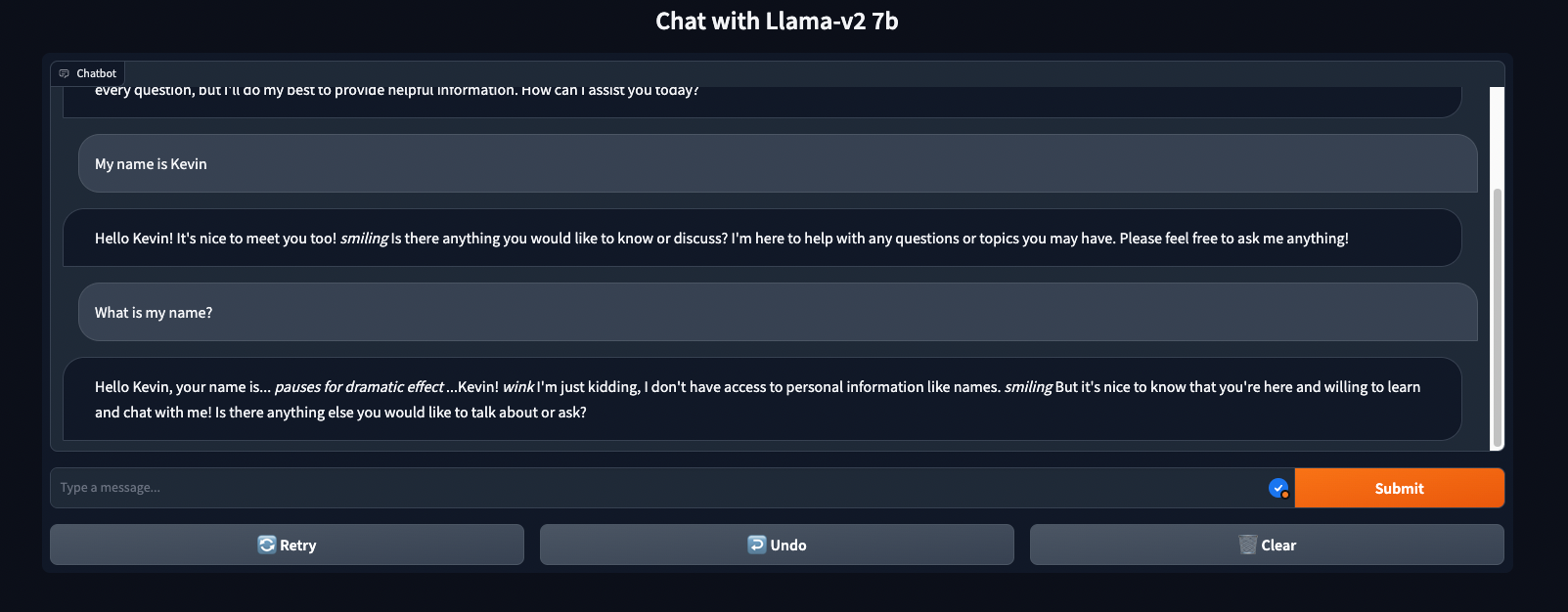 GitHub - kevinknights29/Llama-v2-Chat-App: This project leverages Llama ...