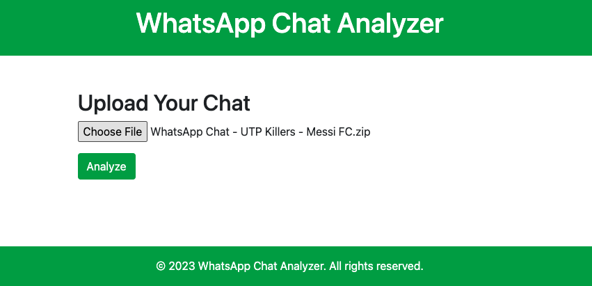GitHub - kevinknights29/WhatsApp-Chat-Analyzer: This projects build an ...