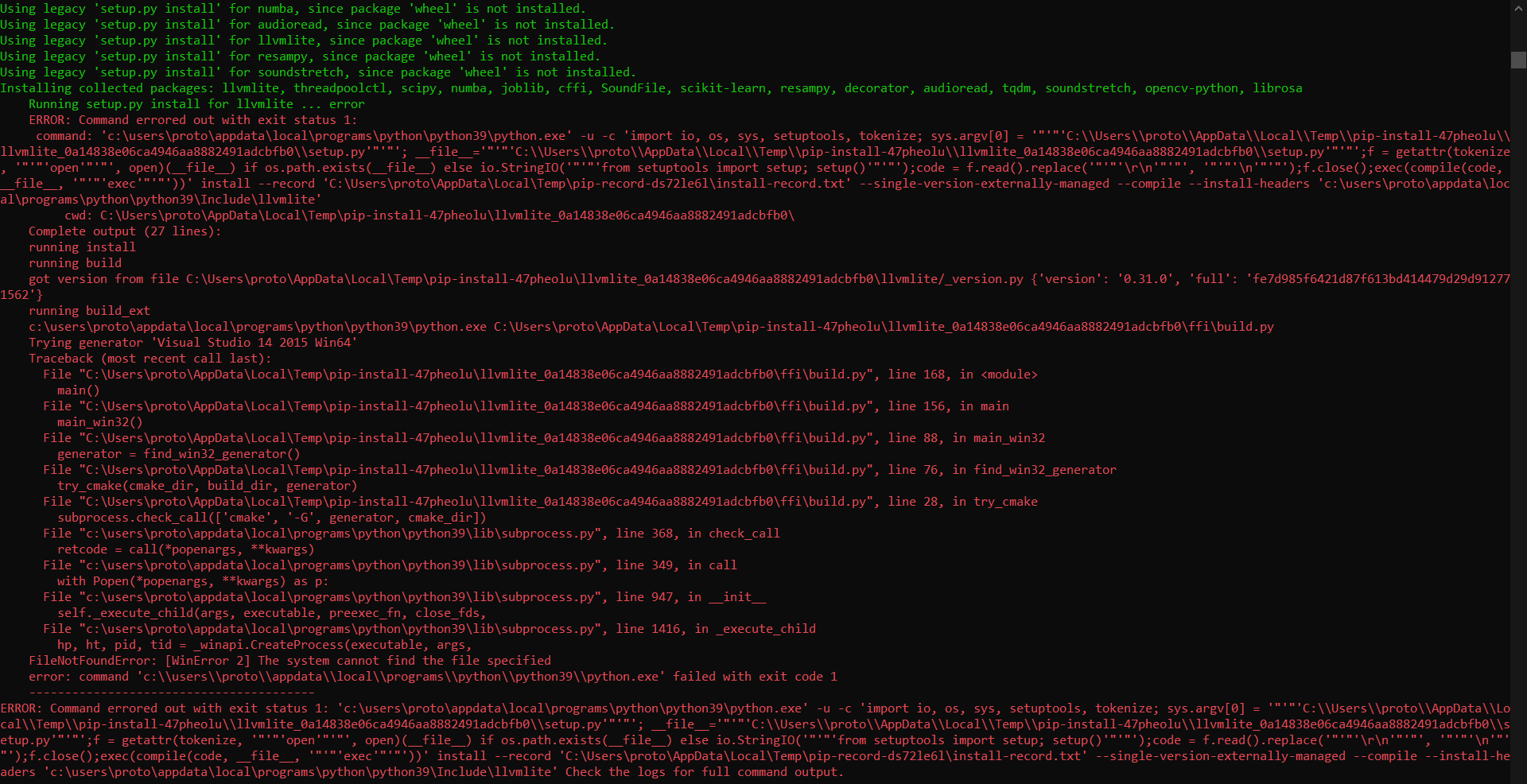 [INSTALLATION PROBLEM] · Issue #91 · Anjok07/ultimatevocalremovergui · GitHub