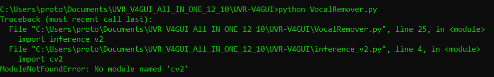 [INSTALLATION PROBLEM] · Issue #91 · Anjok07/ultimatevocalremovergui · GitHub