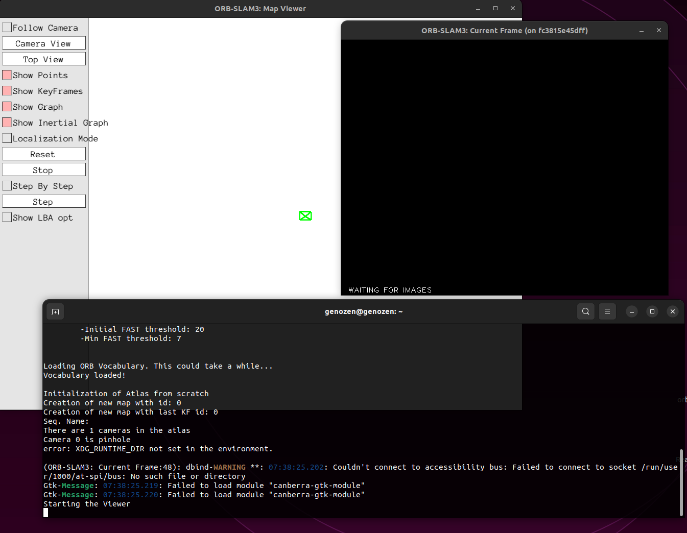 /ros_entrypoint.sh: line 6: exec: rgbd: not found · Issue #1 · shade ...