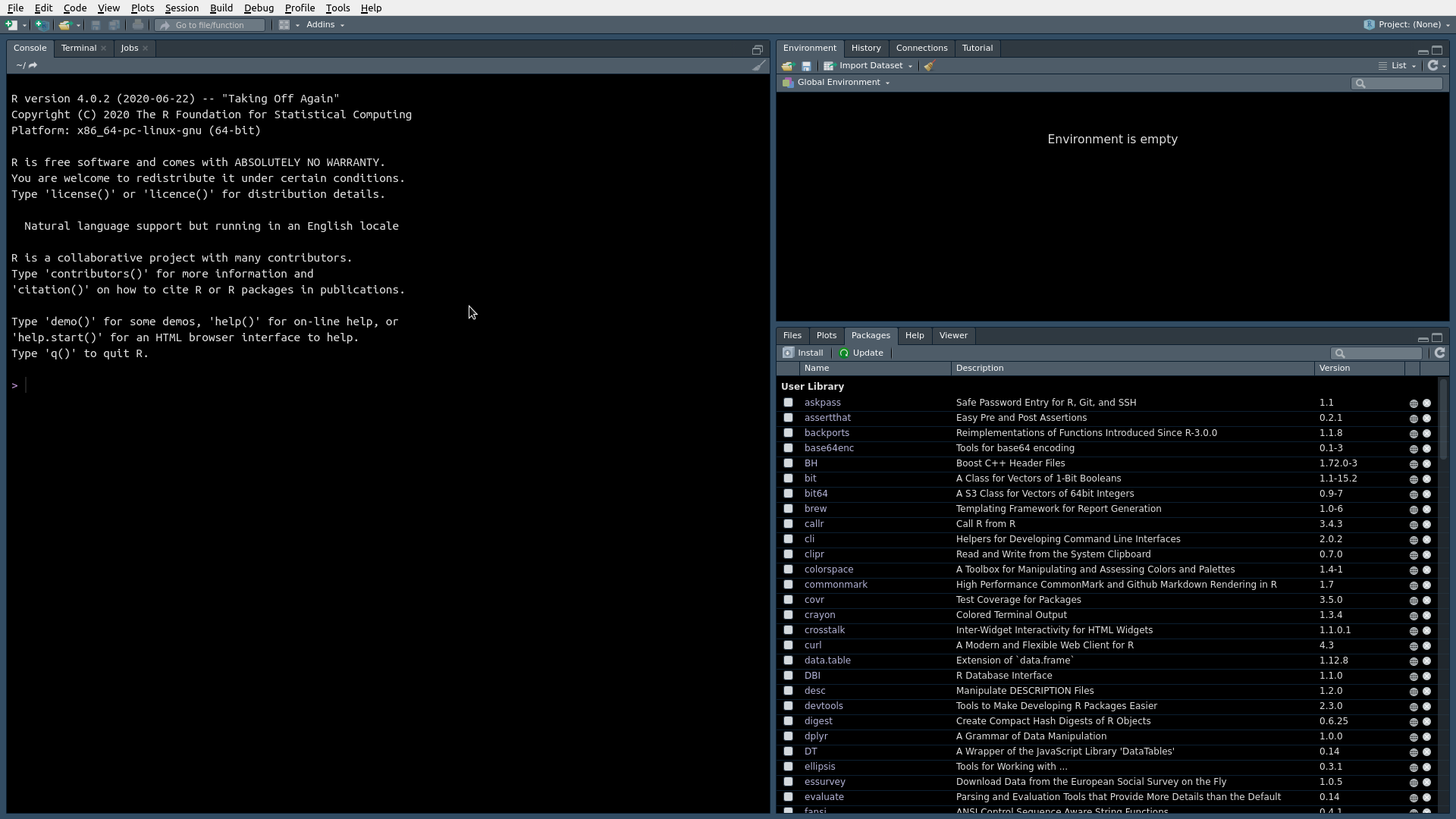 RStudio - can not exit full screen mode · Issue #7340 · rstudio/rstudio · GitHub