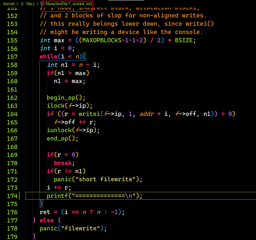 c - Can Xv6 guarantee the write syscall is atomic? - Stack Overflow