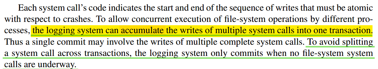 C Can Xv6 Guarantee The Write Syscall Is Atomic Stack Overflow