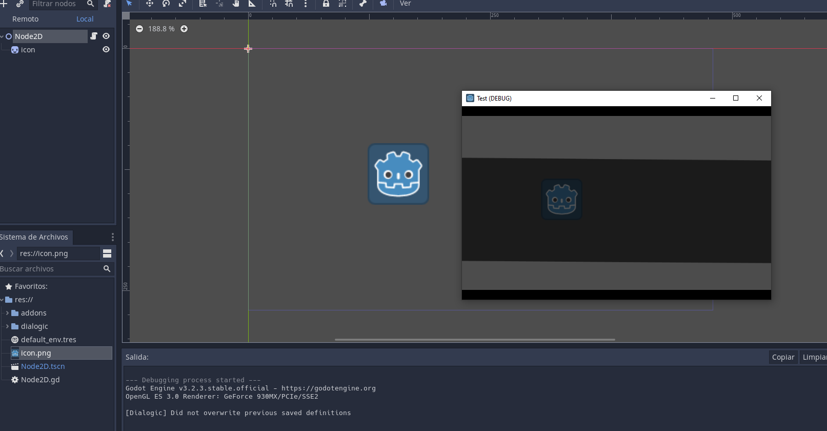 Dialogic dialogue box doesn´t scale at all when stretch mode is set to ...
