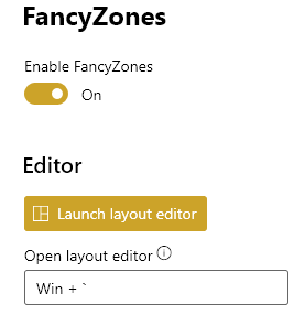 [Settings] FancyZones Editor shortcut no longer allows WIN+Esc · Issue #9613 · microsoft ...