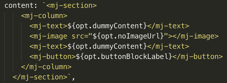 mj-image and mj-text in one mj-column · Issue #41 · GrapesJS/mjml · GitHub