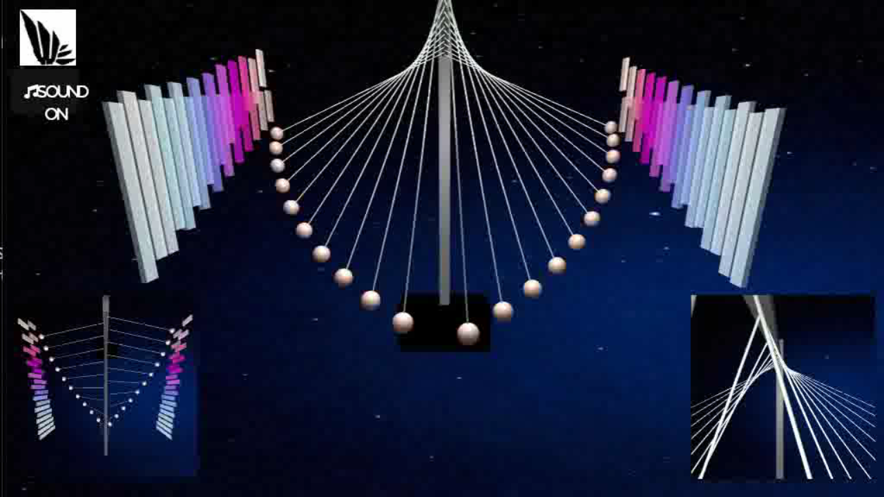 Github Wolfkanglimpendulum 3d Project 3d Pendulum Play Music Visualization Javascript Use