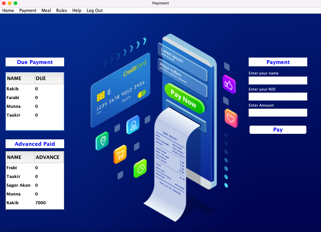 GitHub - Rakib013/Bachelor-Management-System: CSE-110(Object Oriented Programming) Project ...