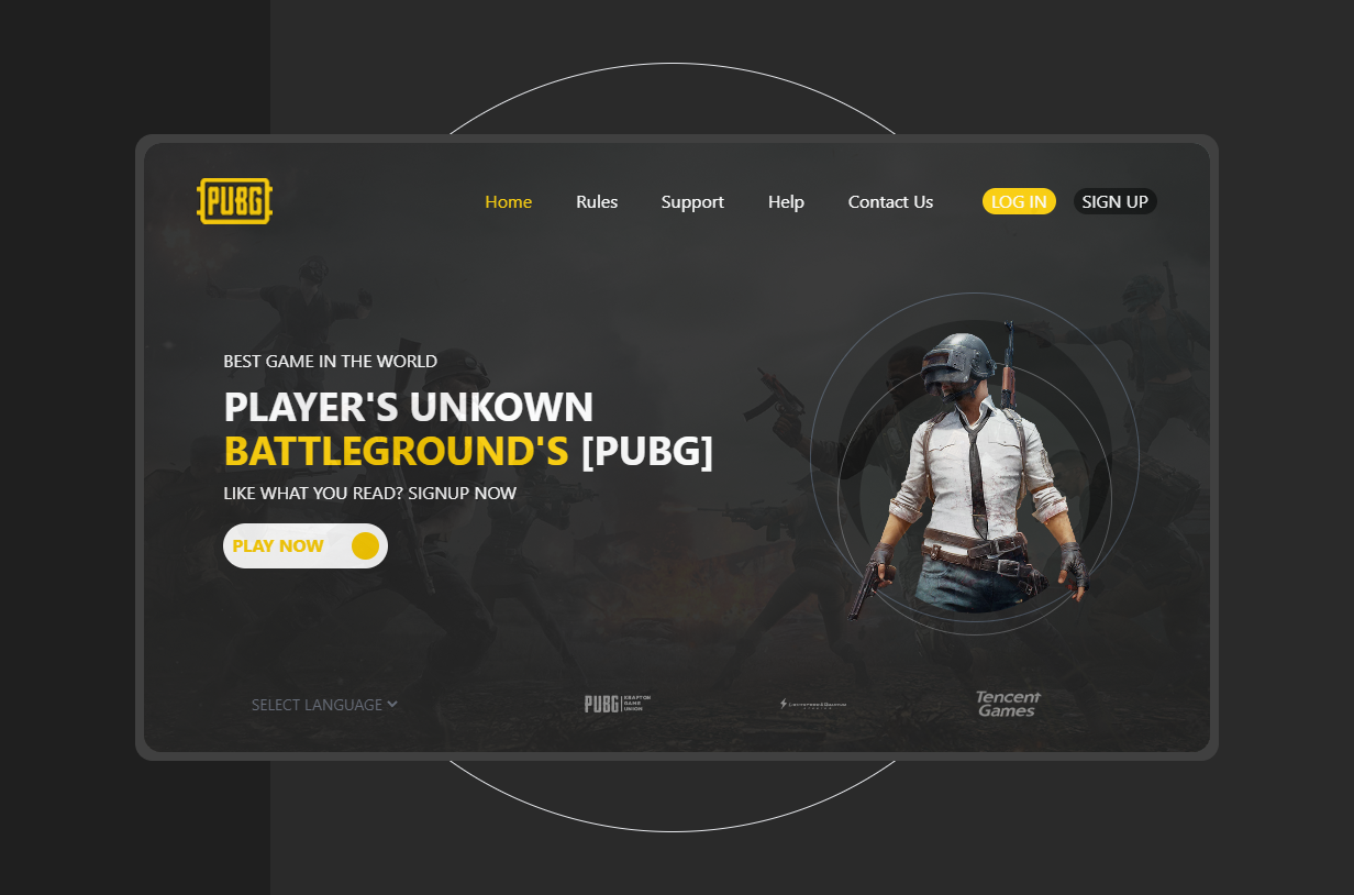 GitHub - Godlove1/pubg-landing-page