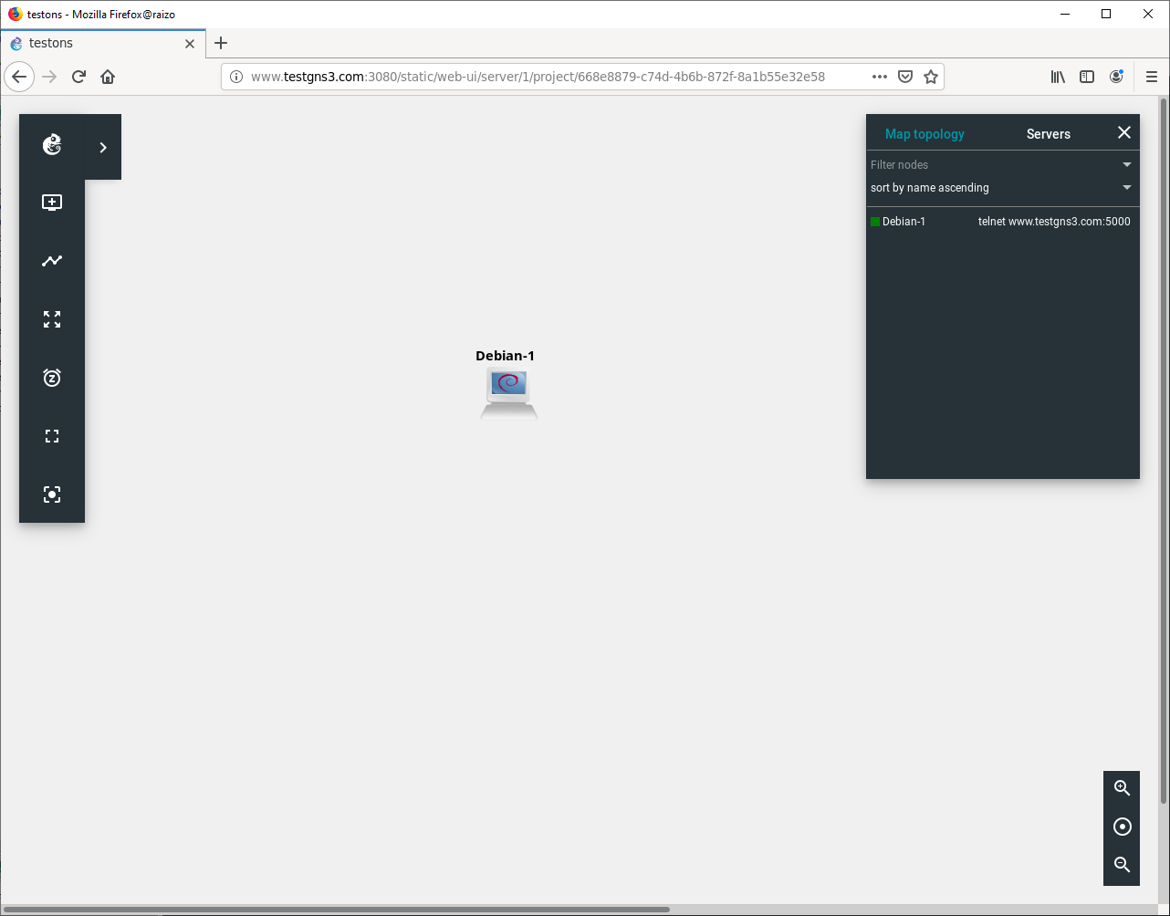 Error when open console with Firefox without gnome · Issue #989 · GNS3 ...