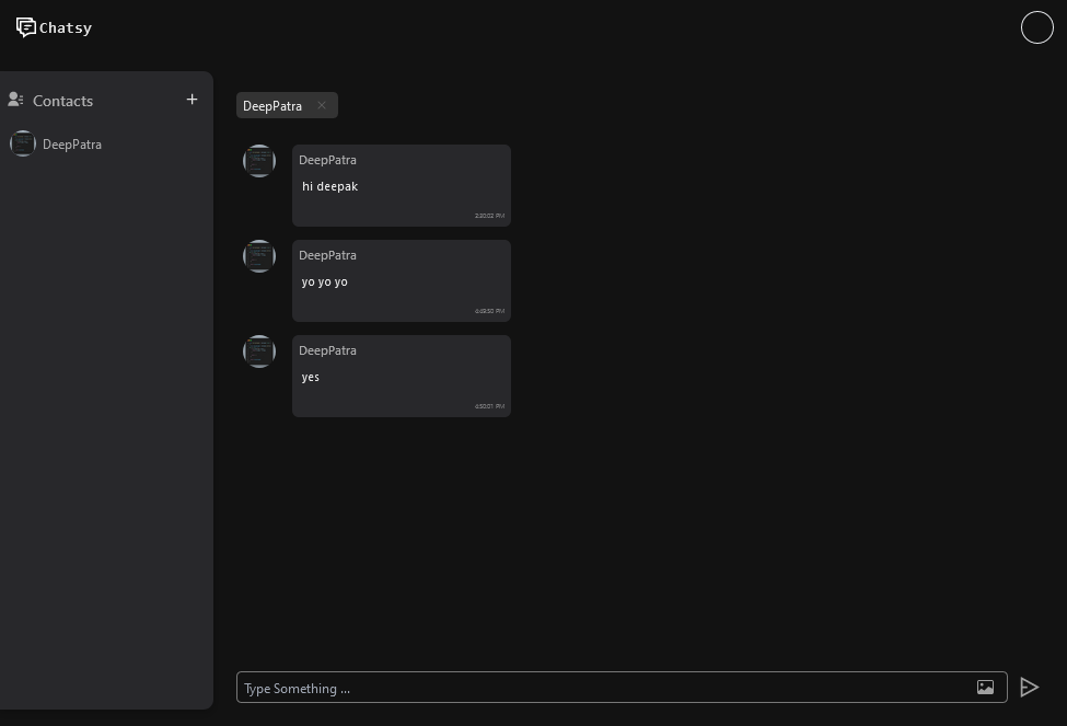 GitHub - Deep-patra/Chatsy: A real-time simple messaging application built with NextJS ...