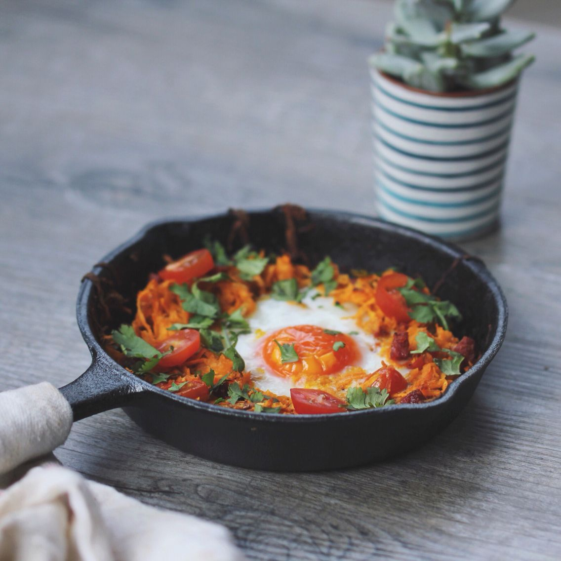 One pan rosti with chorizo and eggs recipe · Issue #476 · jcallaghan/The-Cookbook · GitHub