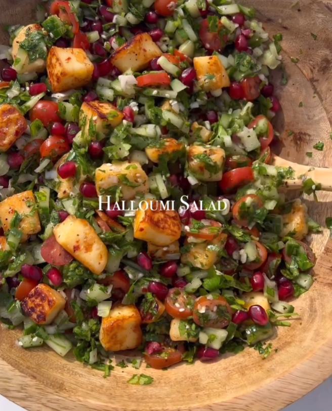 Halloumi Salad · Issue #553 · jcallaghan/The-Cookbook · GitHub