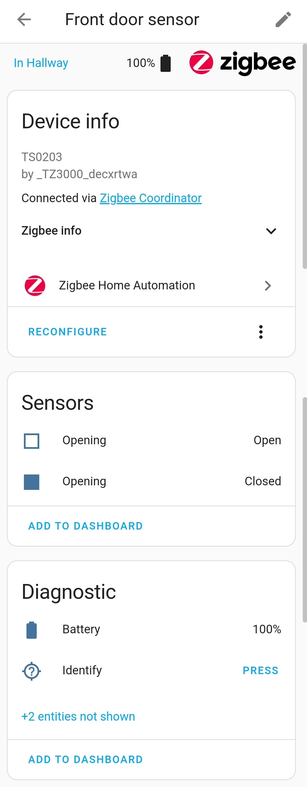 TS0203 by _TZ3000_decxrtwa doesn't work at all [BUG] · Issue #2542 · zigpy/zha-device-handlers ...