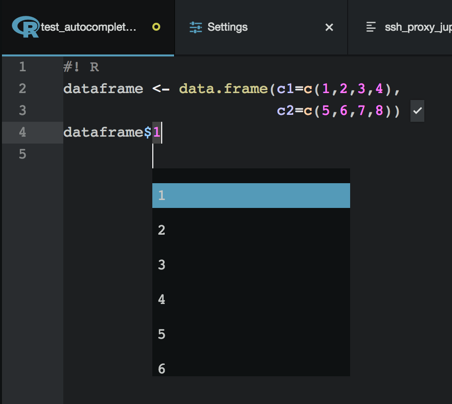R autocompletion issue · Issue #1926 · nteract/hydrogen · GitHub