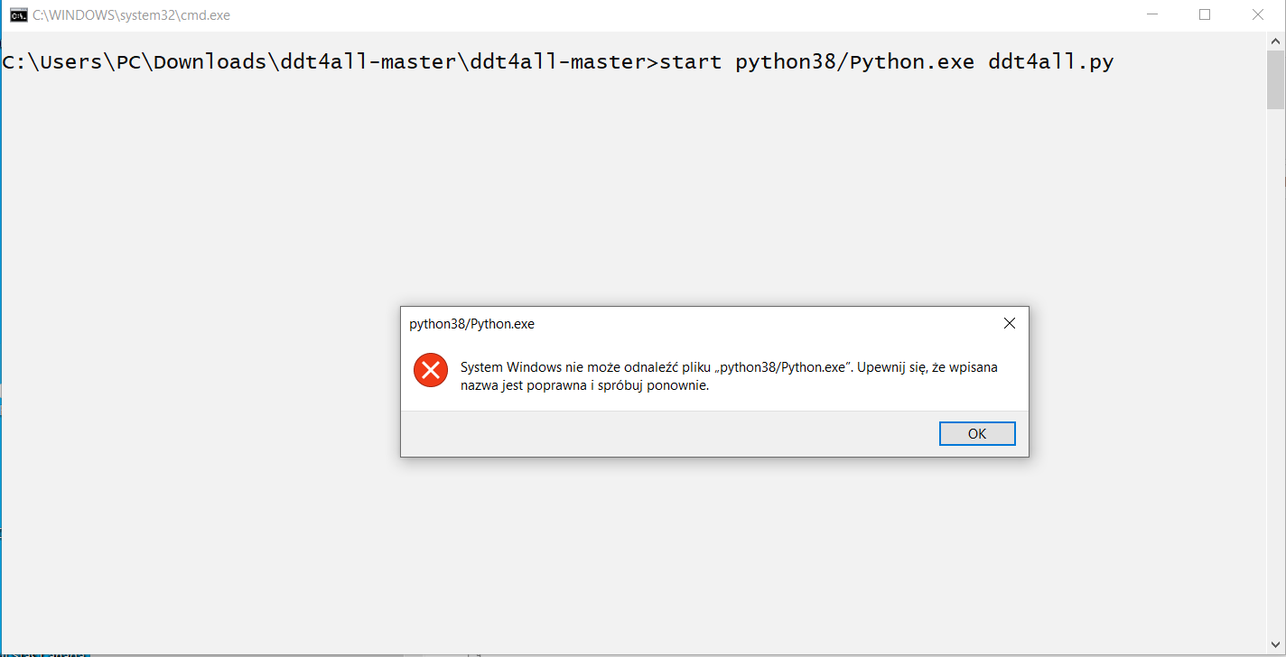 DDT4ALL.bat error while opening · Issue #495 · cedricp/ddt4all · GitHub