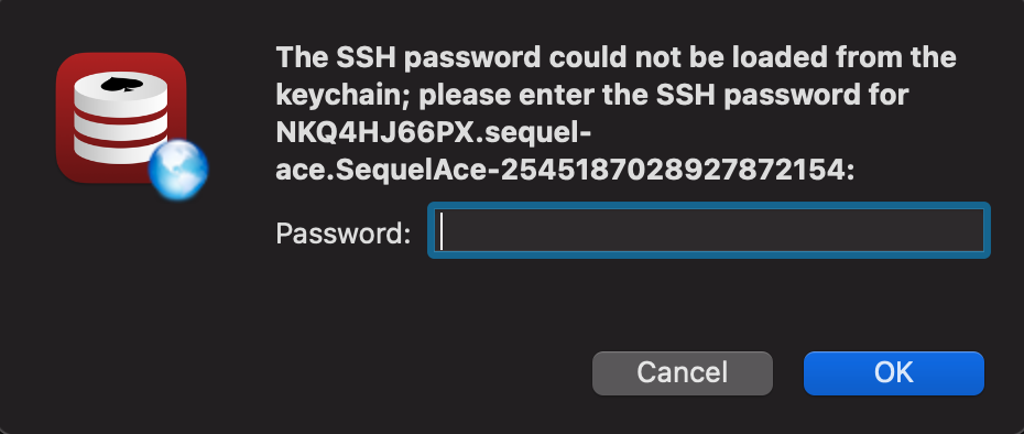 SSH key issue on macOS Ventura · Issue #1592 · Sequel-Ace/Sequel-Ace · GitHub